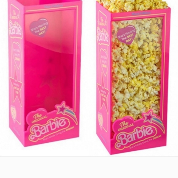 Barbie | Kitchen | Barbie Movie Limited Edition Regal Box Popcorn Tub ...
